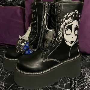 Dolls Kill | Shoes | Corpse Bride Rare Sample Platform Boots | Poshmark